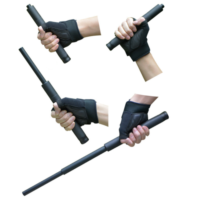 NIJ Standard Expandable Infinity Baton 56cm Anti Riot Police Equipment