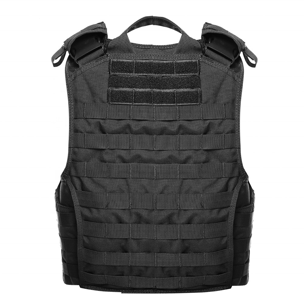 Protective Kevlar Adjustable Body Armor Plate Carrier Military Tactical ...