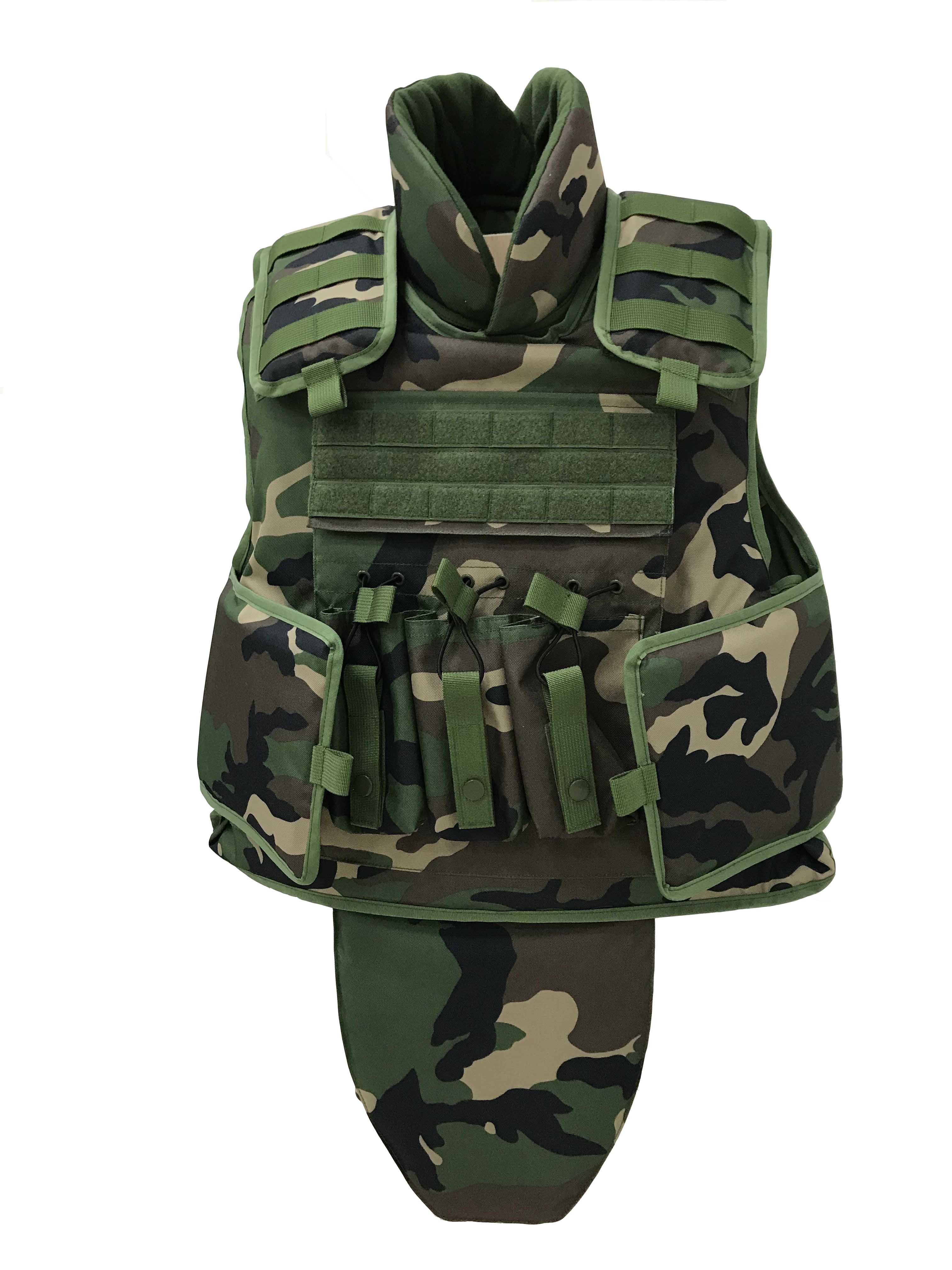 NIJ IIIA+ High Protection Heavy Armor Bulletproof Vest Camouflage Color