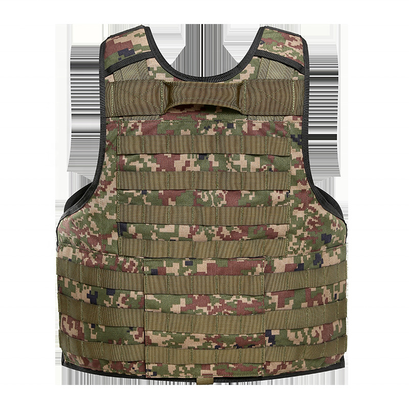 Kevlar Military Tactical Bulletproof Vest with Removable Front and Back ...