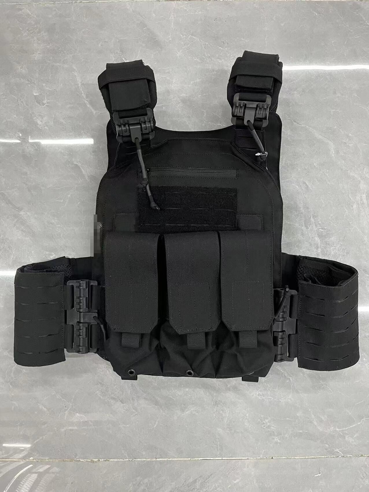 M-3XL NIJ IIIA Military Ballistic Vest Black Camouflage Tactical Body Armor