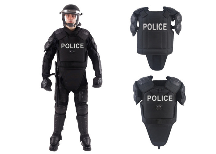 8-9 KGS Riot Police Armor Fire Stab And Impact Protection For Crowd Control