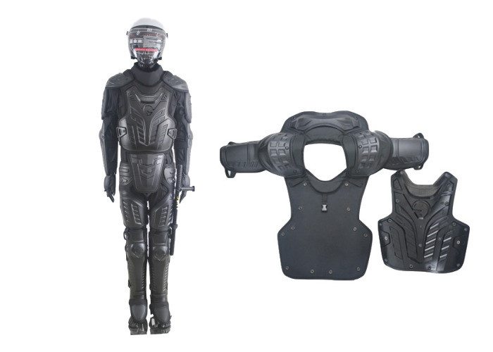 Police Riot Gear Anti Riot Armour With Stab Resistant Shock Resistant