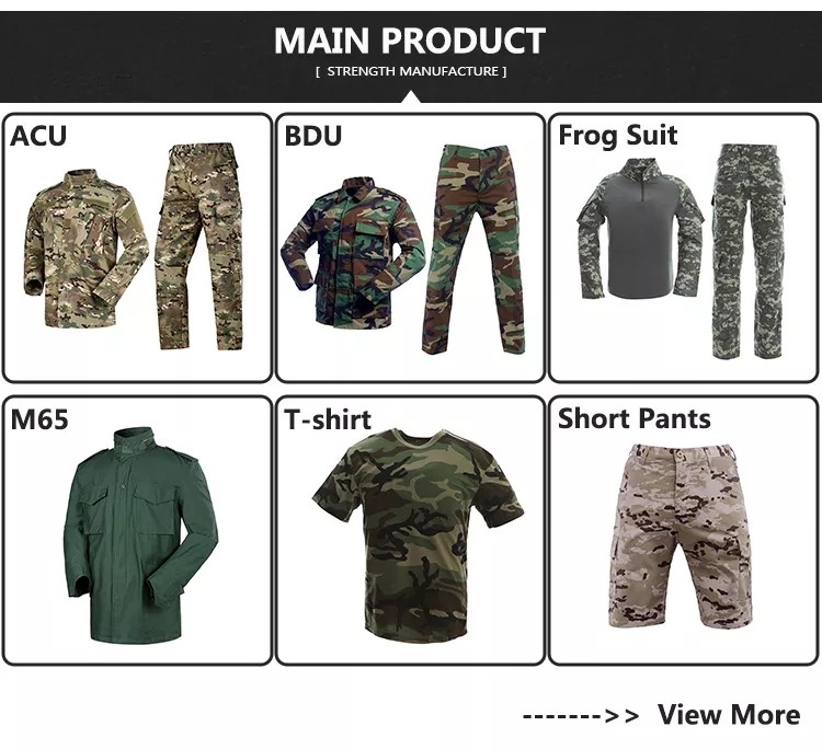 Men's BDU Rip Stop Trouser+Jacket EDC Tactical Combat Pants Military ...