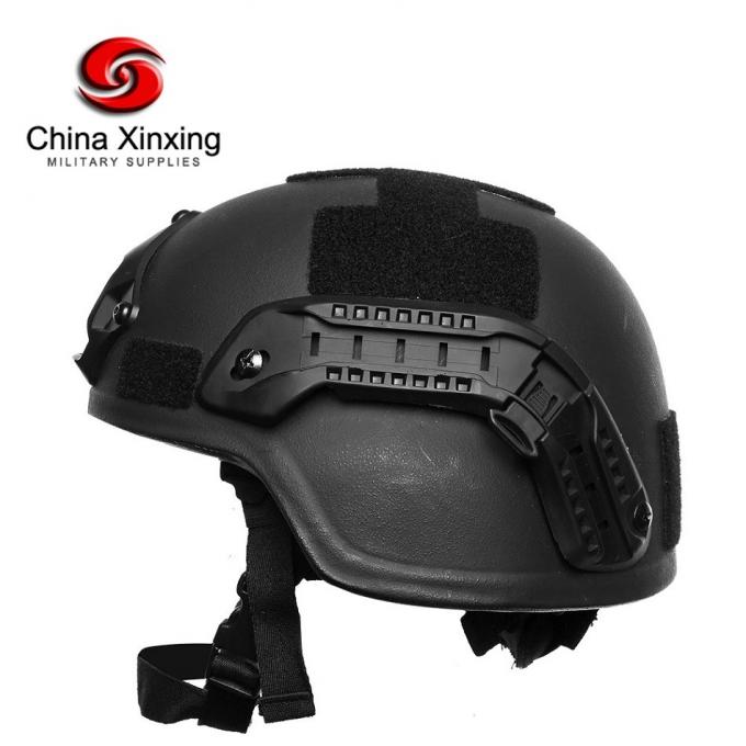 MOLLE System Aramid Tactical Ballistic Helmet Military Grade