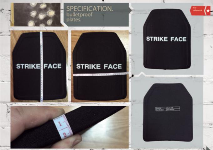 Aluminum Oxide Ceramics Military Armor Plates , Light Insert Hard Armor ...